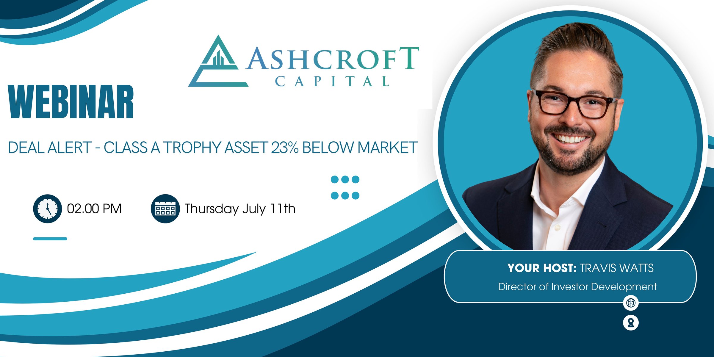 WEBINAR | Deal Alert - Class A Trophy Asset 23% Below Market